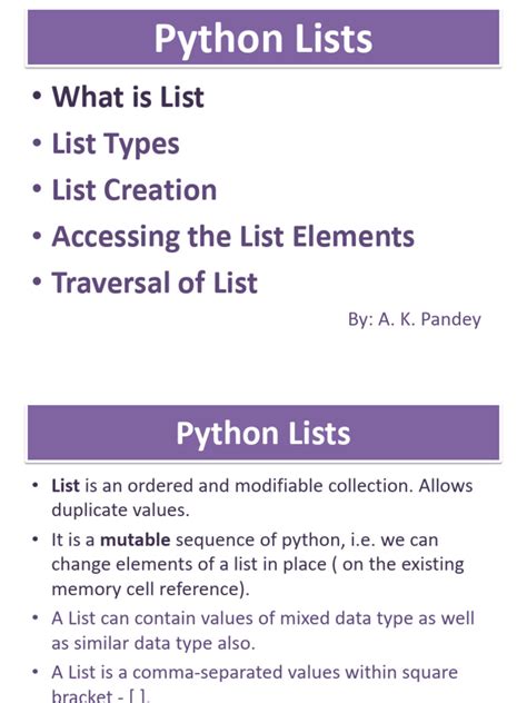 python lists class 11 pdf python programming language data type