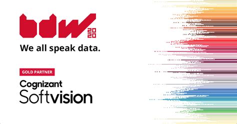 Big Data Week We Welcome Cognizant Softvision As Gold Partner For Our Big Data Week Conference