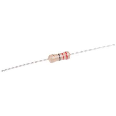 TE Connectivity - CFR100J22R - Resistor, Carbon Film, Res 22 Ohms, Pwr ...
