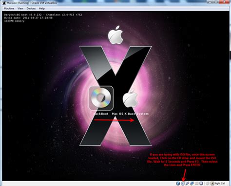 Guide Mac OS X Lion On VirtualBox With Windows And Intel PC