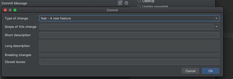 Git提交规范 服务框架