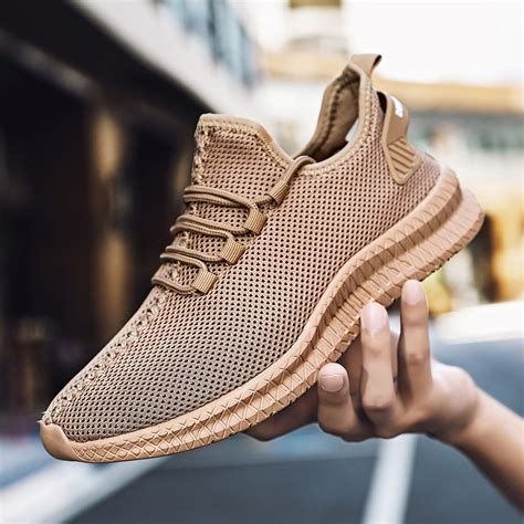 Men S Sneakers Breathable Lightweight Running Shoes Couple Outdoor