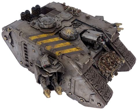Warhammer 40k Iron Warriors Chaos Land Raider Tank Ebay