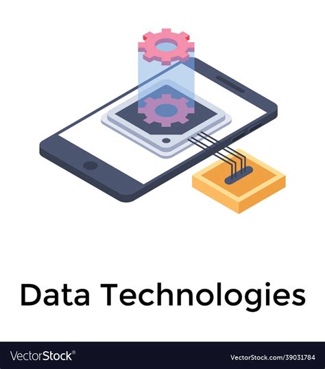 Dataflow Royalty Free Vector Image VectorStock