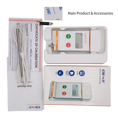 Elitech Loget 8ute Ultra Low Reusable Temperature Recorder Data Logger