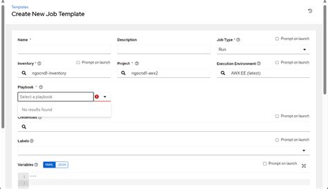 Playbook No Result Get Help Ansible