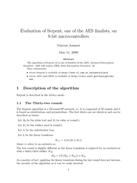 serpent pdf cyberwarfare security