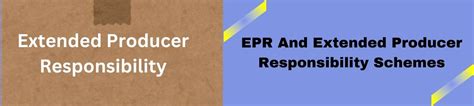 Epr Certificates In Producer Responsibility Schemes