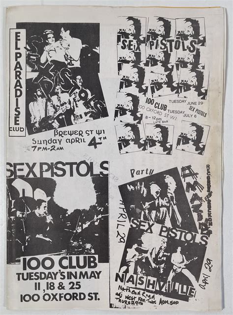 Lot 499 Sex Pistols Original First Press Booklet