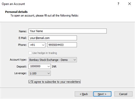 metatrader 5 demo servers now available for bse currency markets