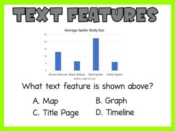 Nonfiction Text Features PowerPoint By CreatedbyMarloJ TPT