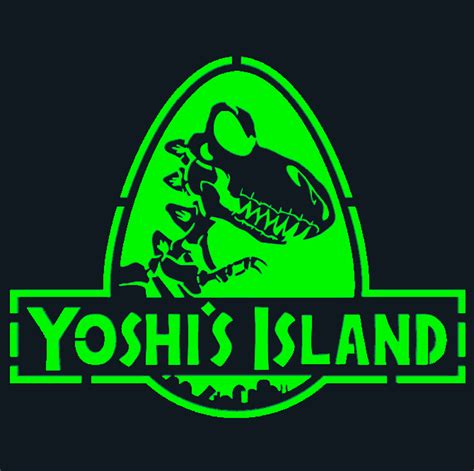 Yoshi Island Jurassic Park Wall Art Mario By 3d Prints This Week