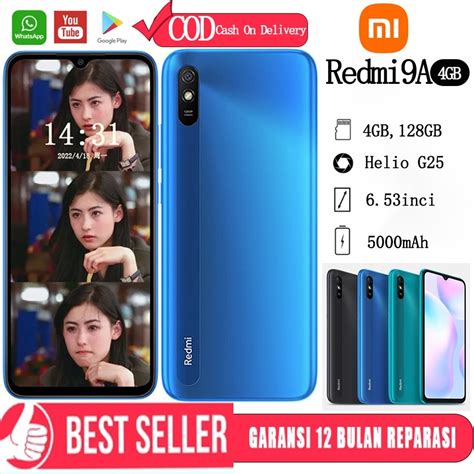 Jual Xiaomi Redmi A Gb Layar Dotdrop Hd Baterai Mah Prosesor Helio G