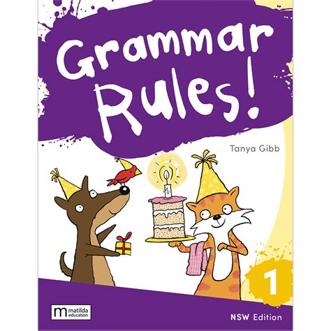Grammar Rules Nsw Edition Student Book 1 Matilda Education