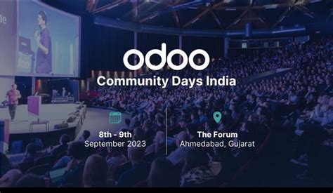Vaibhav Suthar On Linkedin 🌟 Join Us At Odoo Community Days Hosted By