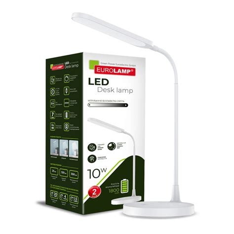 Купить Led Светильник настольный Usb Battery 10w 4000k Eurolamp Киев цена Eurolamp