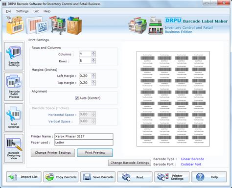 Retail Barcodes Generator Software Inventory Control Labels Stickers