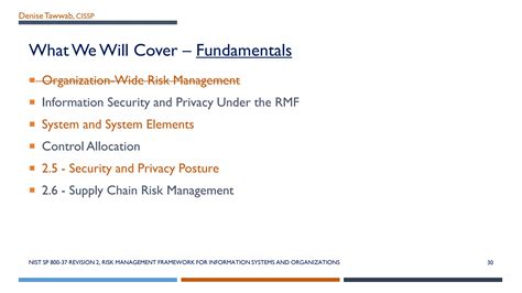 Understanding The Nist Risk Management Framework 800 37 Rev 2 Pdf
