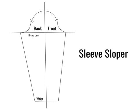 How To Draft A Sleeve Sloper