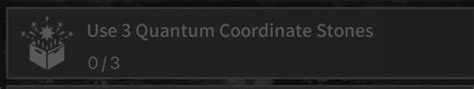What Are Quantum Coordinates Stones Been Playing For Over A Month Now