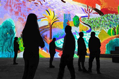 David Hockney Bigger And Closer Not Smaller And Further Away Review