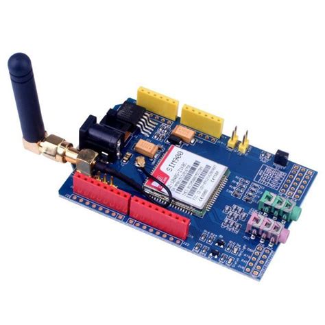 Arduino Shield Gsm Gprs Sim900 Com Antena Quad Band Eletrogate 12 Anos