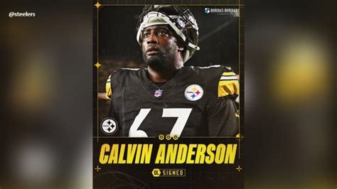 New Contract Details For Steelers Ot Calvin Anderson Revealed