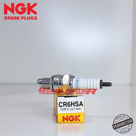 BUSI MOTOR NGK STANDARD CR6HSA ORIGINAL MADE IN INDONESIA | Lazada ...