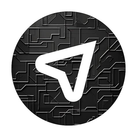 Premium Photo Photo Icons Navigation Icon Dark Technology Pattern Texture