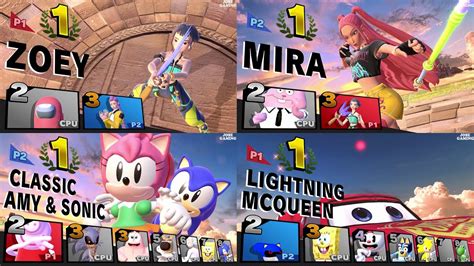 Compilation Of All Character Victory Animations Part 53 Super Smash