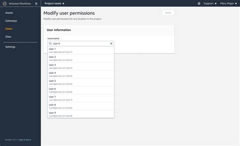 Managing Users As An Admin User Amazon Monitron