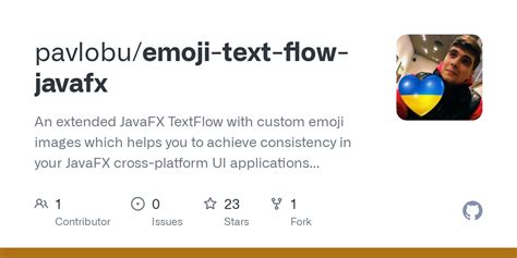 GitHub Pavlobu Emoji Text Flow Javafx An Extended JavaFX TextFlow
