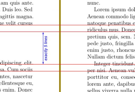 Spacing How To Set The Whitespace Between Sections To Exactly 4 Lines
