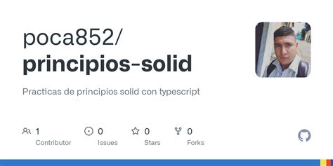 github poca852 principios solid practicas de principios solid con