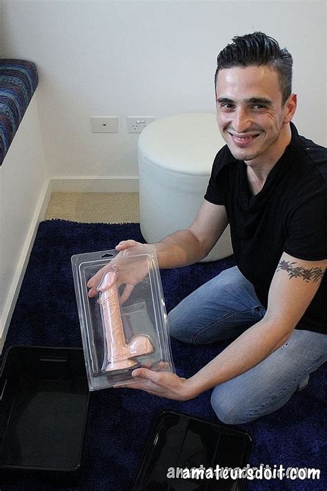 Kinky Gay Roberto Exposes His Shaved Asshole And Rides A Sex Toy