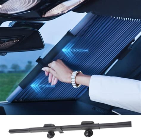 Parasol Retráctil Para Parabrisascortina Para Coche Parabrisas