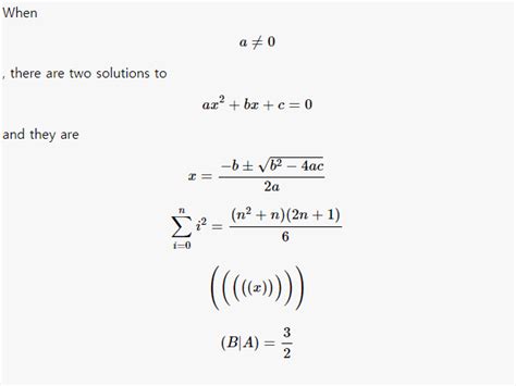 Bloggerblogspot에서 Markdown Mathjax를 사용하는 방법 별별정보