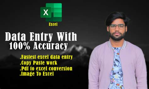 do fast excel data entry pdf to excel copy paste typing by