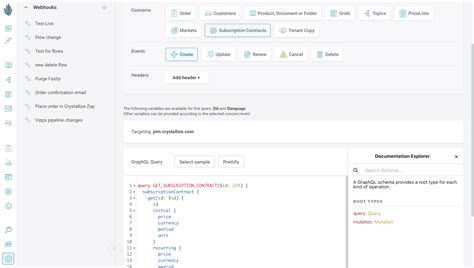 Subscription Flow Tutorial Crystallize