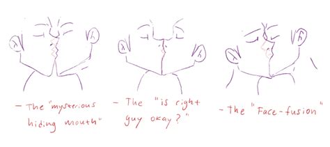 How To Draw Kissing Pose