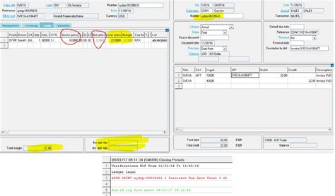 Error While Closing The Period General Discussion Sage X Community Hub