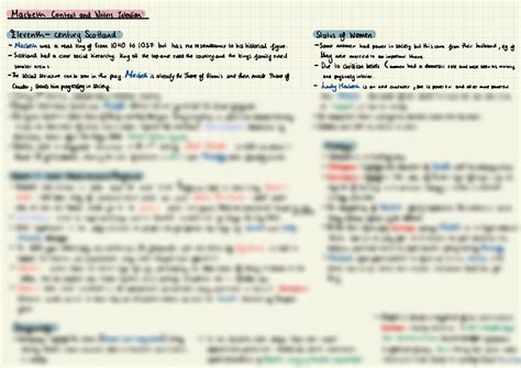 SOLUTION: Macbeth context - Studypool