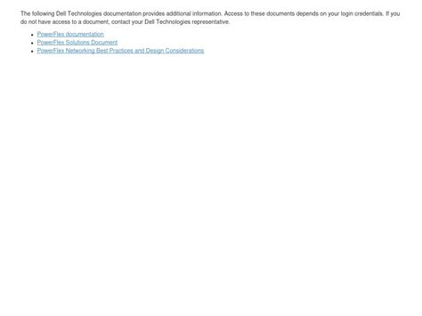 Dell Technologies Documentation Red Hat Openshift 418 Deployment On