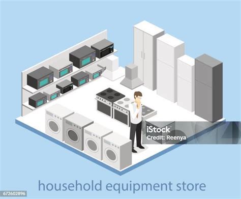 등각 투영 평면 3d 개념 벡터 장면 전환 인테리어 가구 장비 스토어 3차원 형태에 대한 스톡 벡터 아트 및 기타 이미지 3차원 형태 Fashion Show 가정