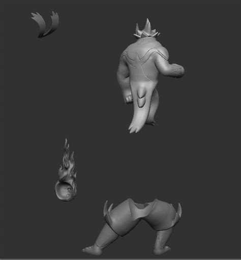 🐉 Urshifu Single Strike Fanart・ Stl File For 3d Printing・cults