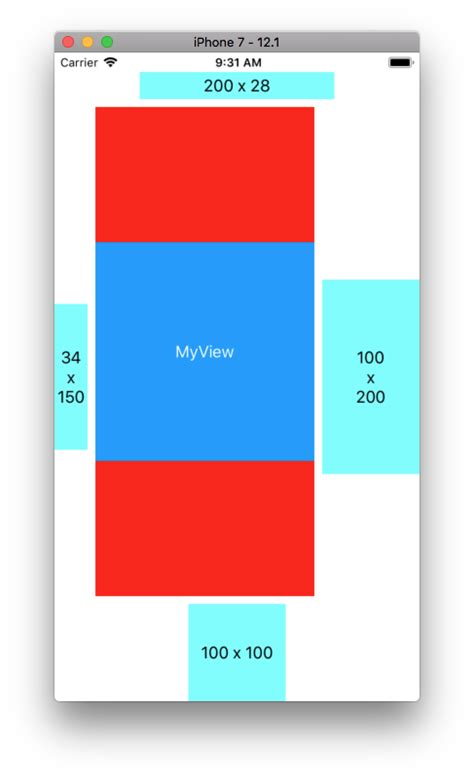 Ios Autolayout Constraints With Boundary Conditions Stack Overflow