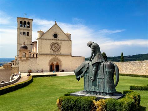 Basilika Des Heiligen Franziskus In Assisi