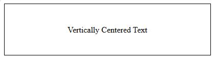 How To Vertically Center Text With CSS