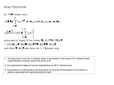 Ppt Ii Array Antennas Powerpoint Presentation Free Download Id