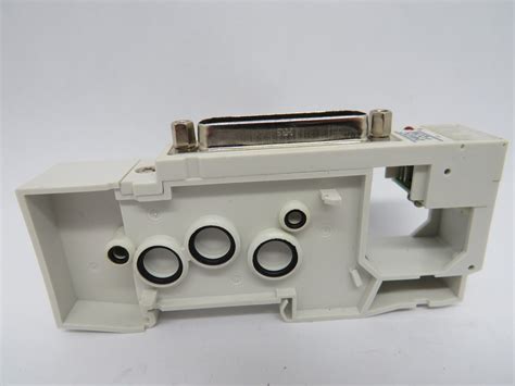 Smc Sx3000 64 1a D Sub Block For Valve 24vdc Red Led Some Rust Used Industrial Automation Canada